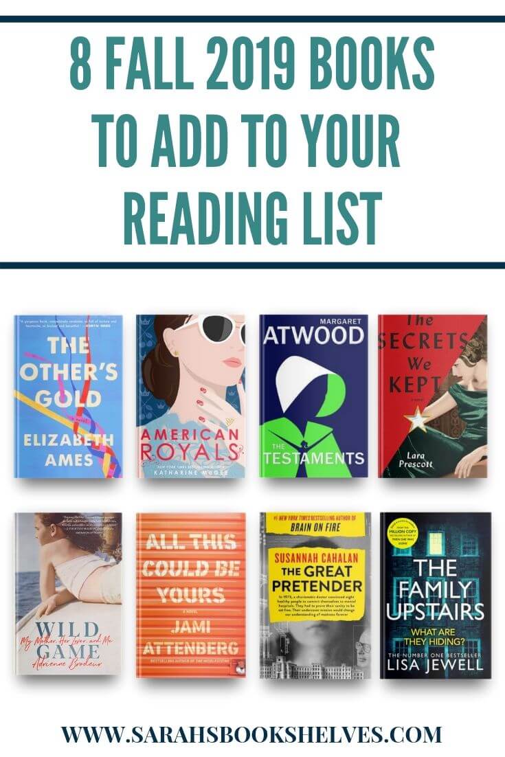 My Most Anticipated Books of Fall 2019 - Sarah's Bookshelves My Most Anticipated Books of Fall 2019 - Sarah's Bookshelves